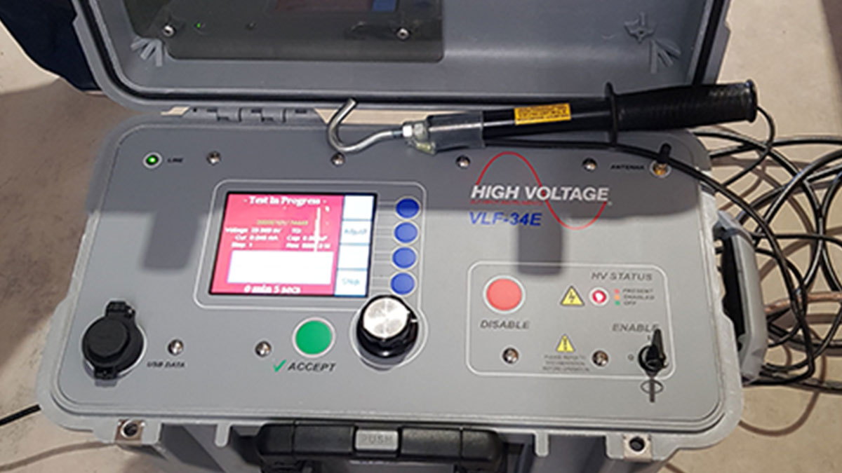 HV Pressure Testing, Yeovilton | Advanced Cabling Contractors